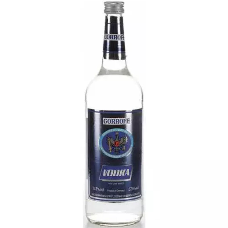 Vodka Goroff 37.5% 1 Litre - Logic International Ltd.